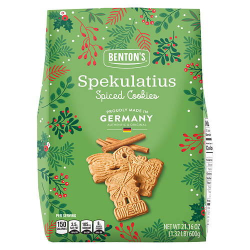 Benton's Spekulatius Spiced Cookies, 21.16 oz